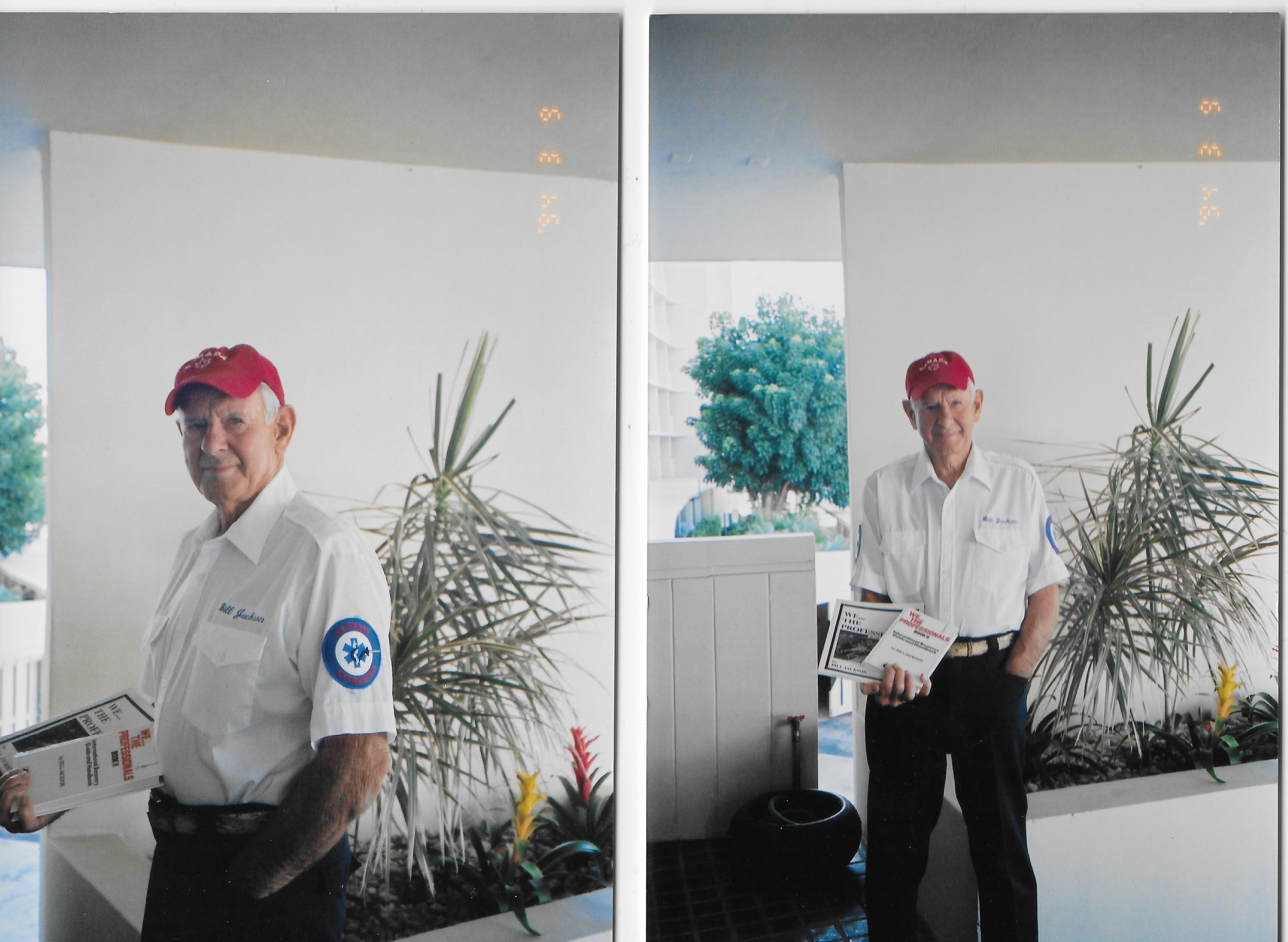 Scan Bill Jackson Holding books 1990 – Bill Jackson
